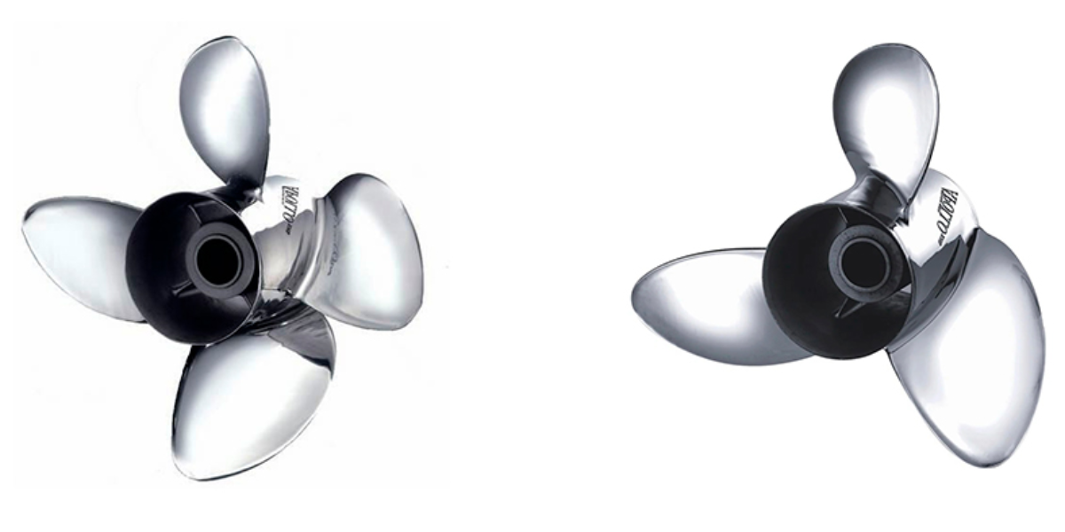 How 4 Blade vs 3 Blade Boat Propeller Impacts Speed and Efficiency ...